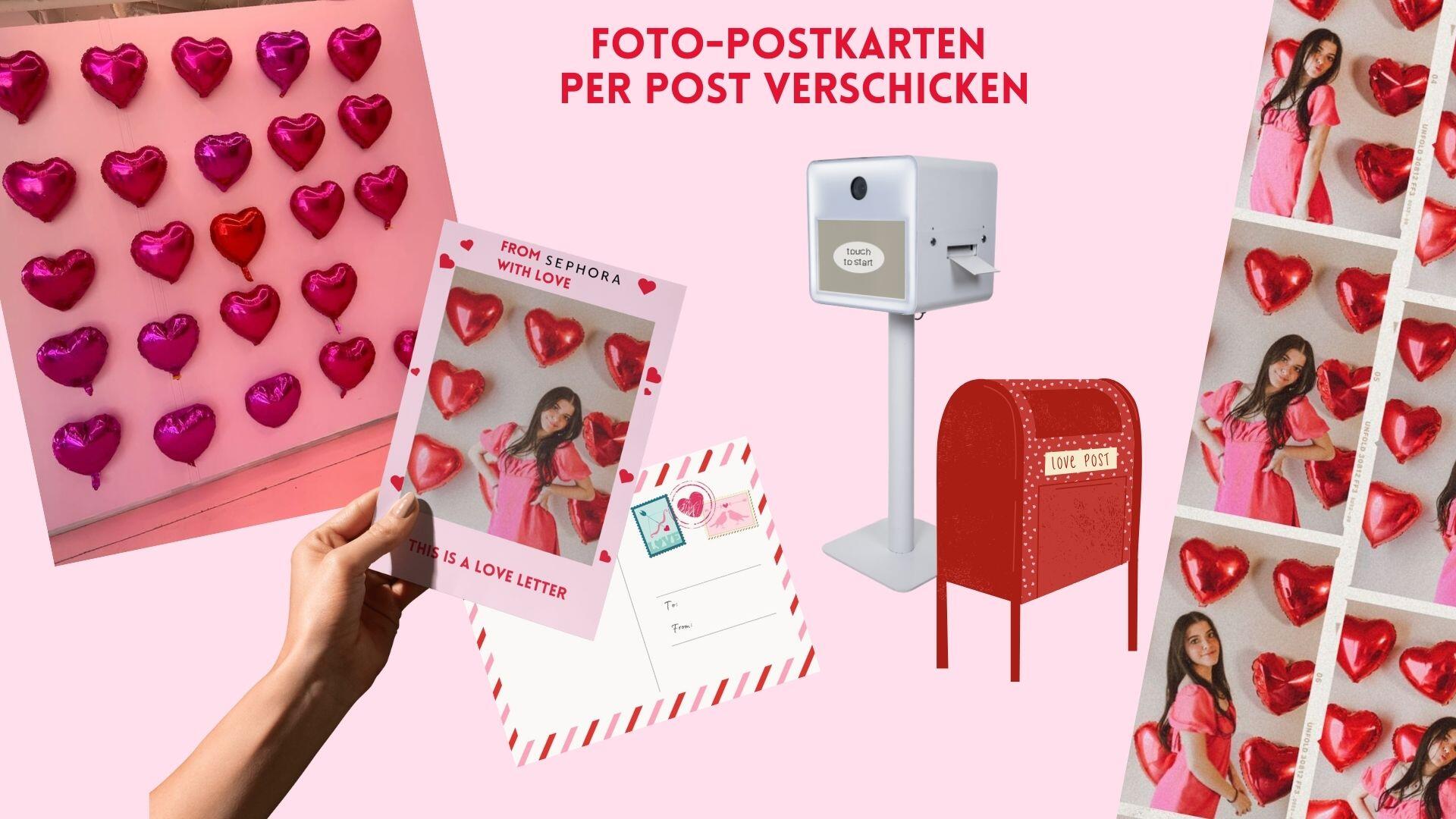 Photobooth mit Postkartenfunktion